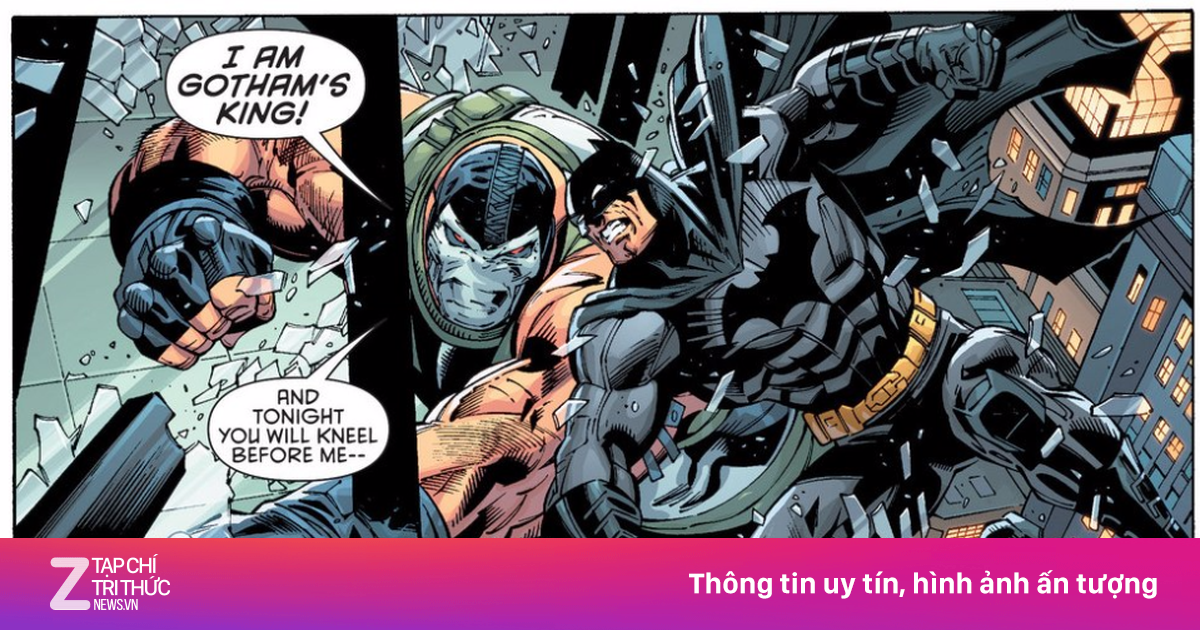 Những câu nói của Bane khiến Batman phải dè chừng - Thế giới sách ...