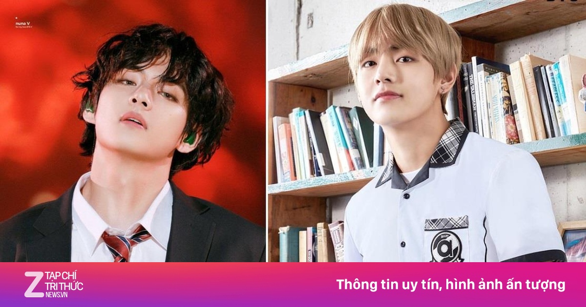 V (BTS) và những lần trông như nam thần khi diện đồng phục học sinh ...