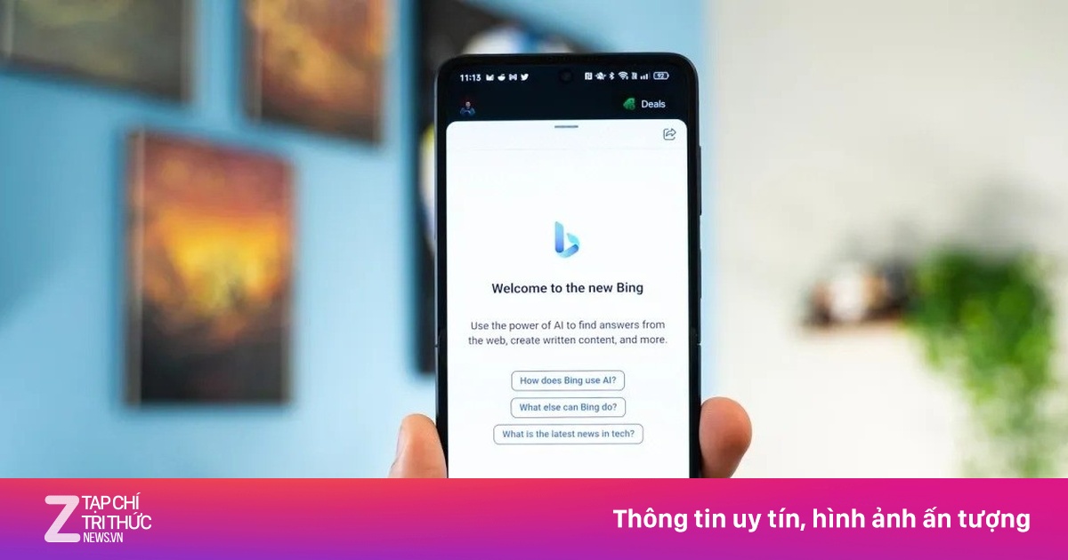Bing AI 'phả hơi nóng' vào Google - Internet - ZNEWS.VN