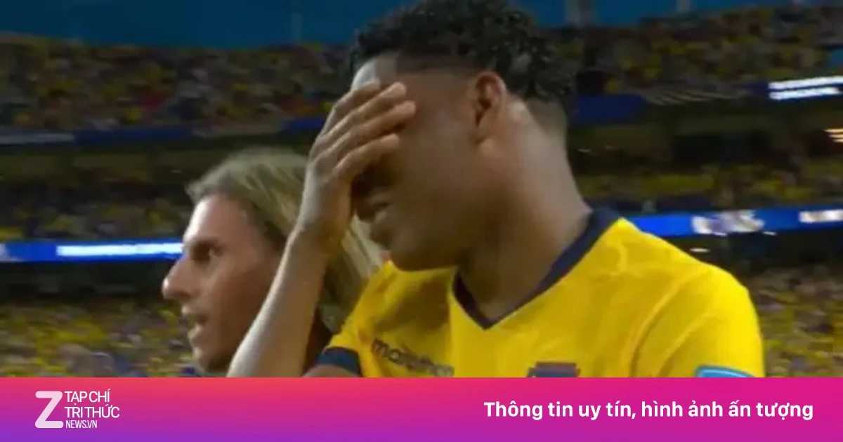 Sao Ecuador khóc trong tuyệt vọng | Znews.vn