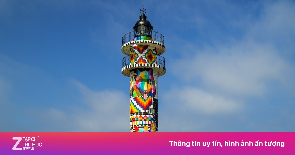 Diện mạo mới của ngọn hải đăng 90 tuổi ở Tây Ban Nha gây tranh cãi ...