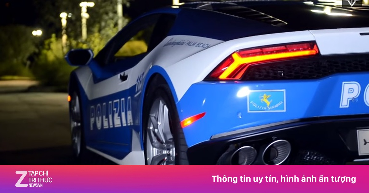 Lamborghini Huracan của cảnh sát Ý đuổi bắt tội phạm - Siêu xe - ZNEWS.VN