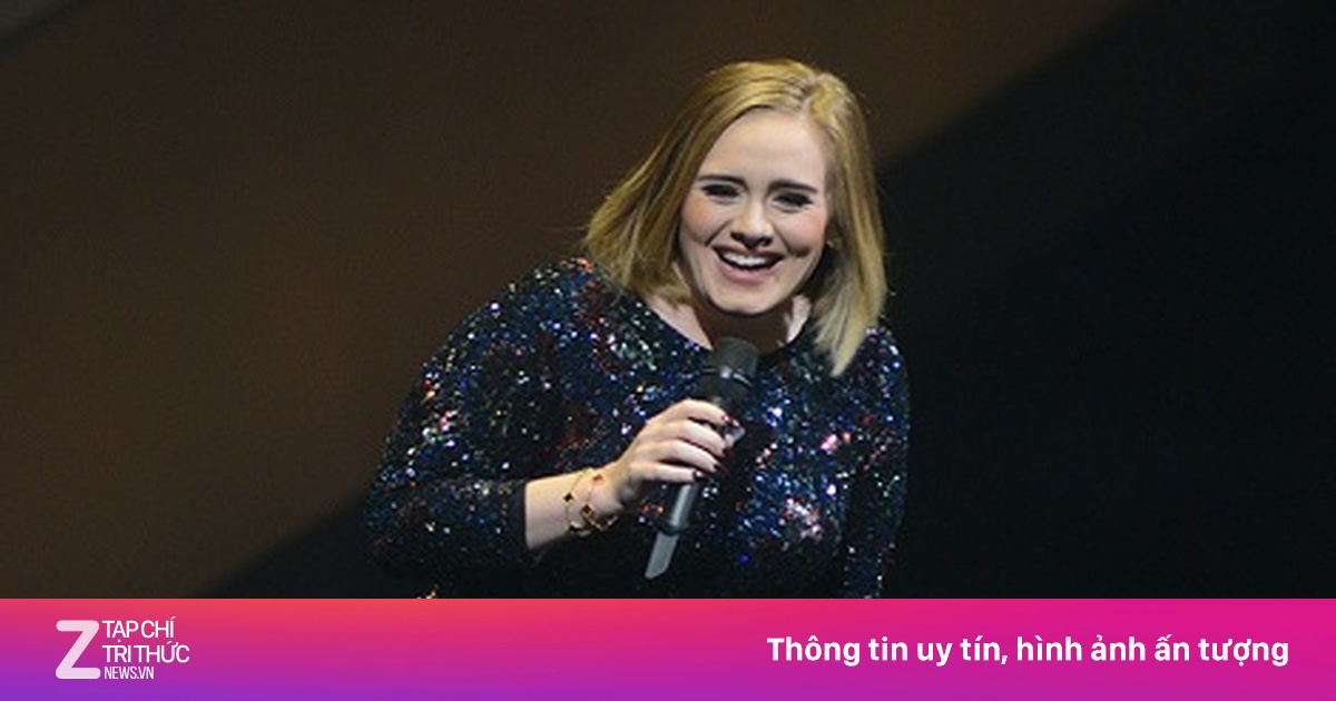 Adele ngồi trong hộp để di chuyển từ hậu trường lên sân khấu | Znews.vn