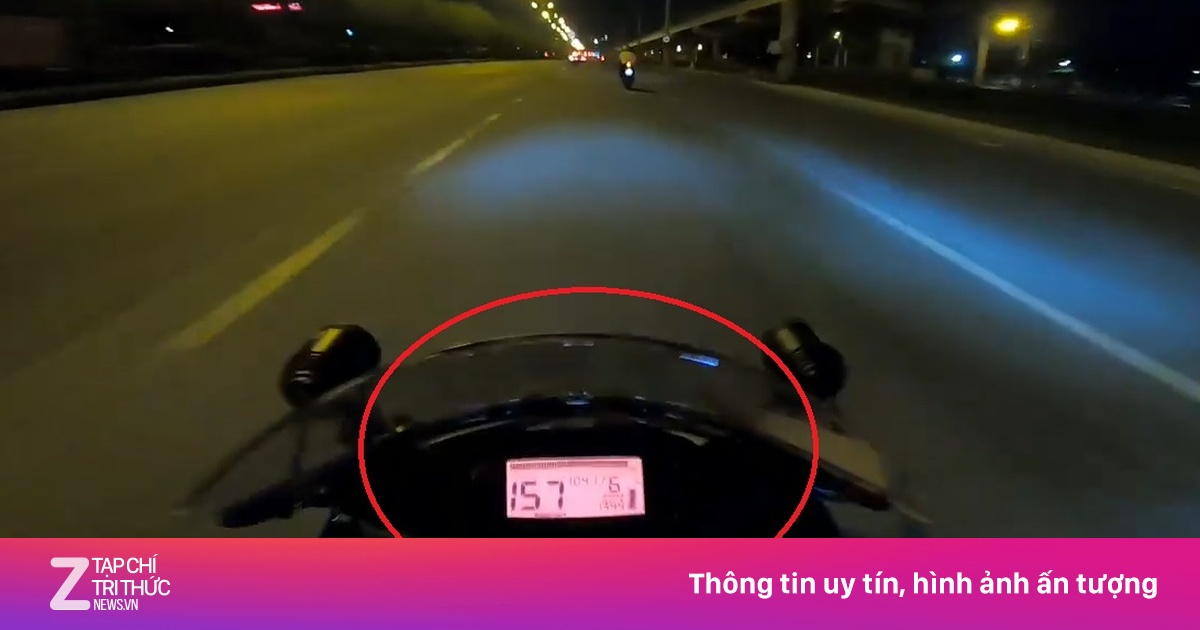 Phóng môtô 157 km/h bỏ chạy khi bị cảnh sát truy đuổi ở TP.HCM - Xe - ZNEWS.VN