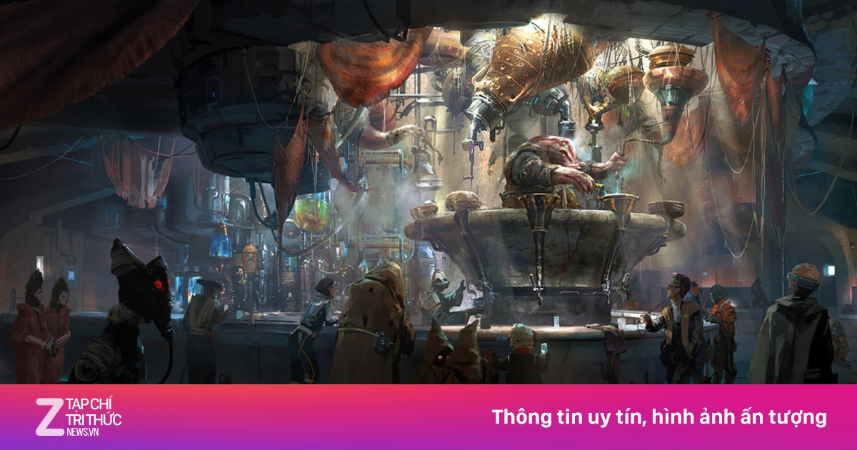 Ra mắt sách về concept art tái hiện vùng đất 'Star Wars' của Disney ...