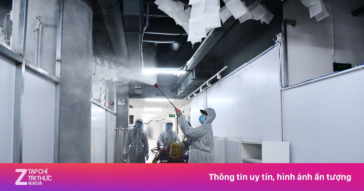 Bệnh viện dã chiến ở Thuận Kiều Plaza trước giờ đón F0 - Sức khỏe ...