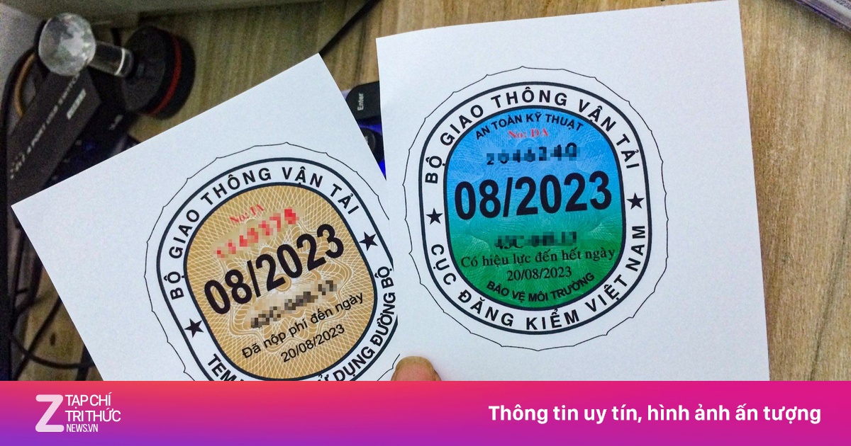 Tem đăng kiểm giả rao bán tràn lan, 'ship' sau 3 ngày - Xã hội - ZNEWS.VN
