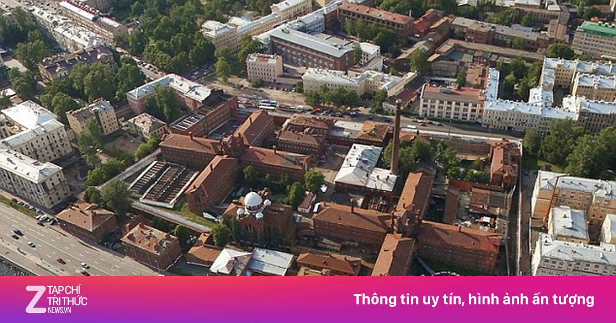 Nhà tù Kresty nhìn từ trên cao - Pháp luật - ZNEWS.VN