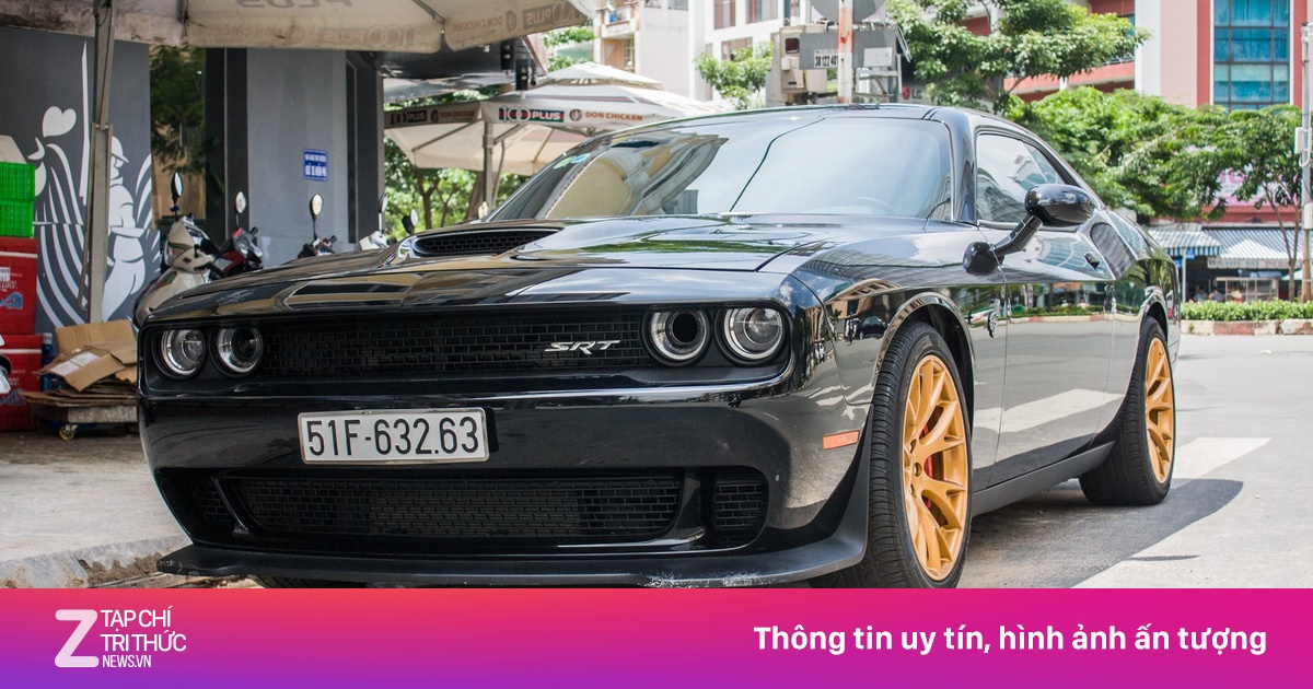 Dodge Challenger SRT-8 Hellcat tái xuất tại Sài Gòn - Ôtô - ZNEWS.VN