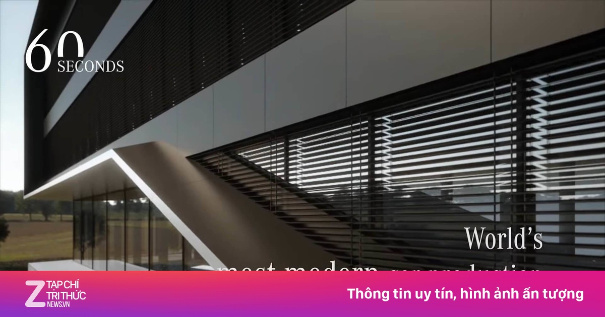 Nhà máy siêu hiện đại Factory 56 của Mercedes - Xe - ZNEWS.VN