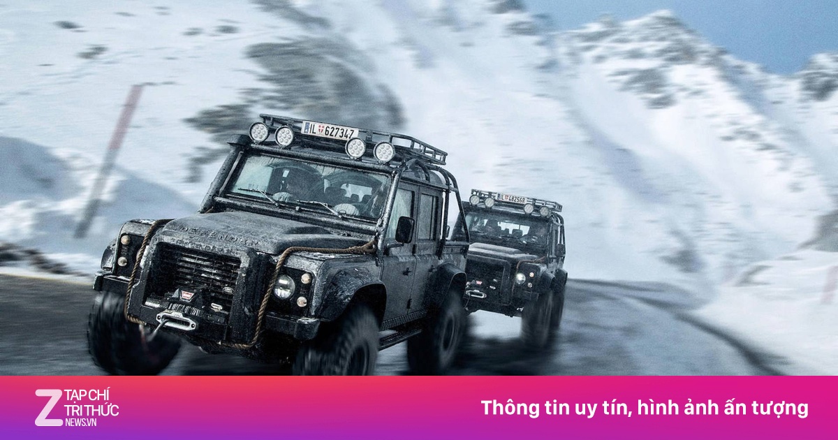 Land Rover Defender trong phim 007 giá đắt không tưởng | Znews.vn