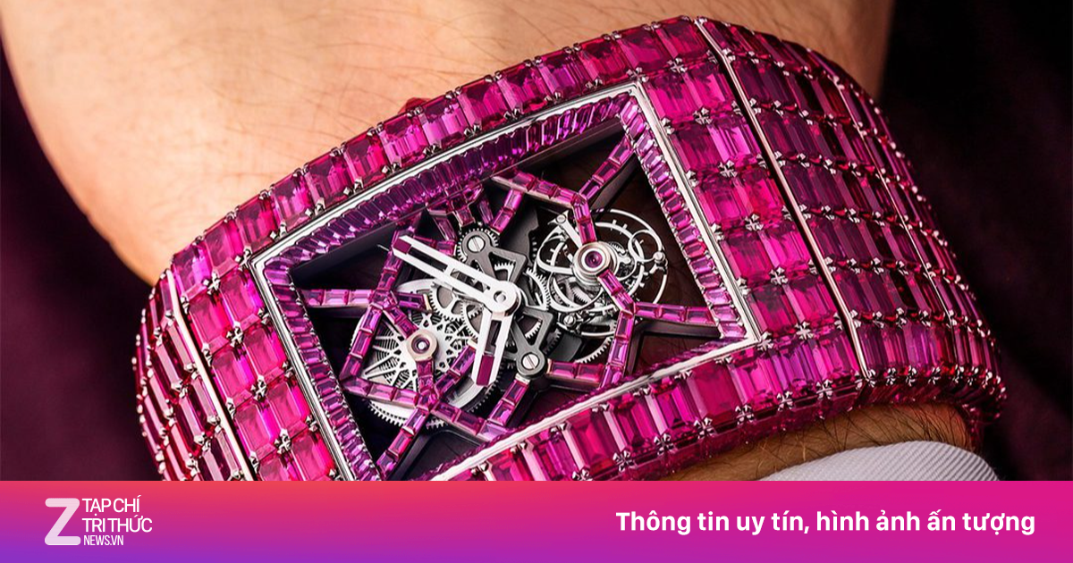 Cận cảnh đồng hồ 5 triệu USD gây sốt ở Met Gala - Lifestyle - ZNEWS.VN