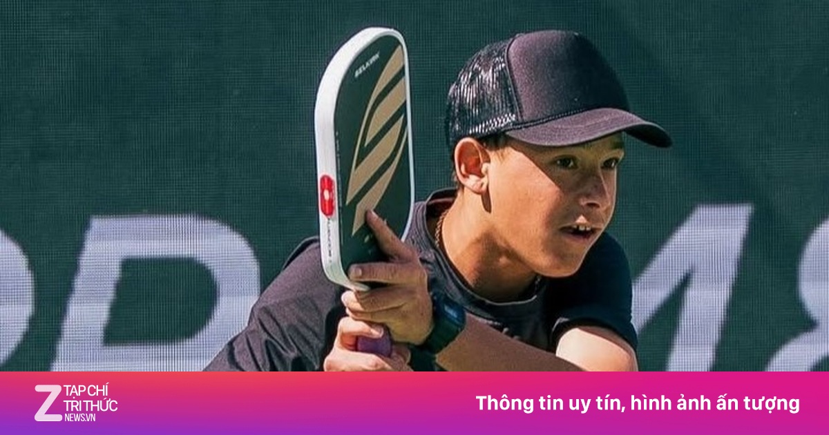 Cậu bé 15 tuổi gây chấn động làng pickleball thế giới là ai | Znews.vn