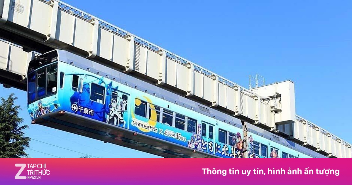 Độc đáo tàu điện treo trên không dài nhất thế giới ở Nhật Bản - Địa ...