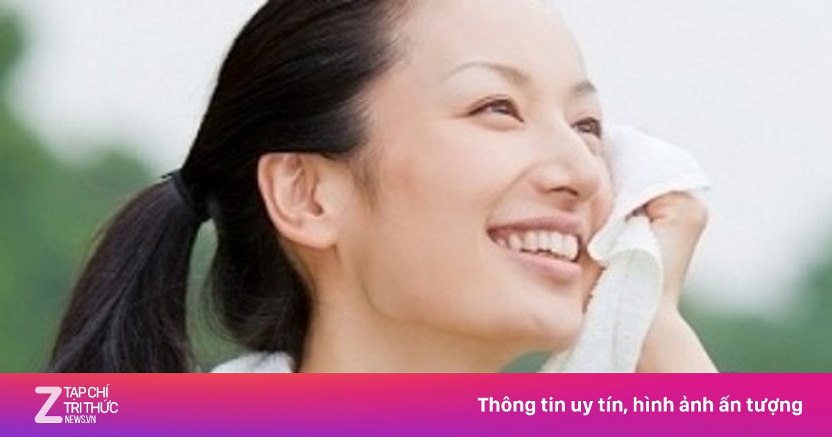 Những sai lầm khi lau mồ hôi | Znews.vn