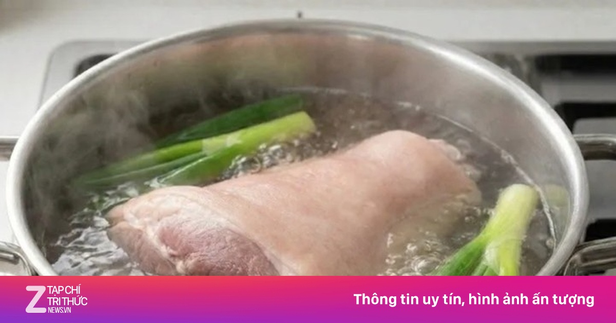 Cách luộc thịt heo thơm ngọt, không bị khô | Znews.vn