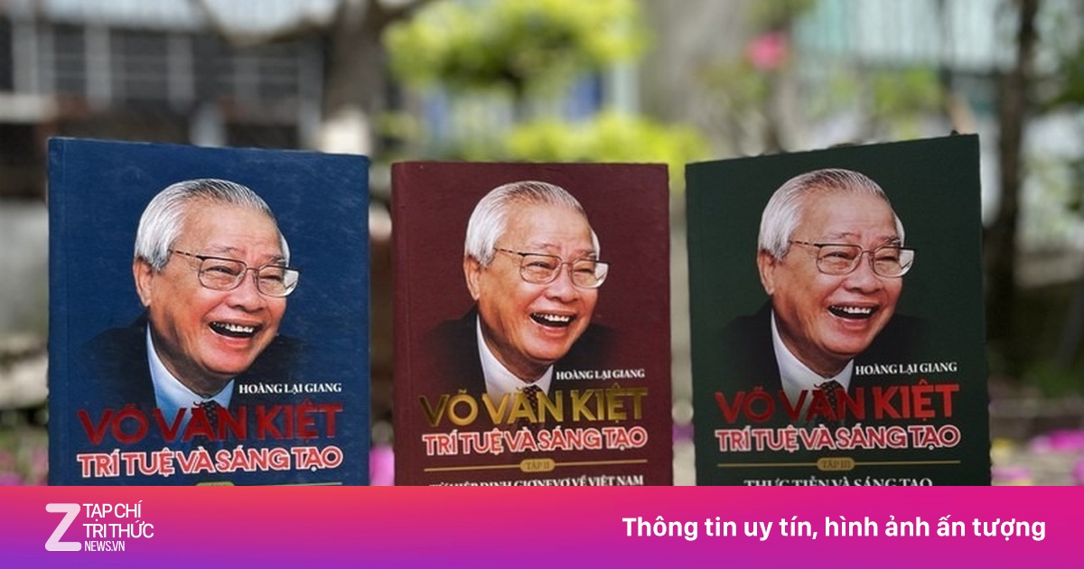 Sách 'Võ Văn Kiệt - Trí tuệ và sáng tạo' đoạt giải Hội Nhà văn TP.HCM ...