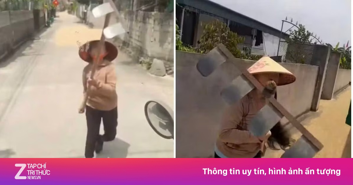 Phơi lúa lấn đường, người phụ nữ dùng cào chặn xe tải, tấn công tài xế ...