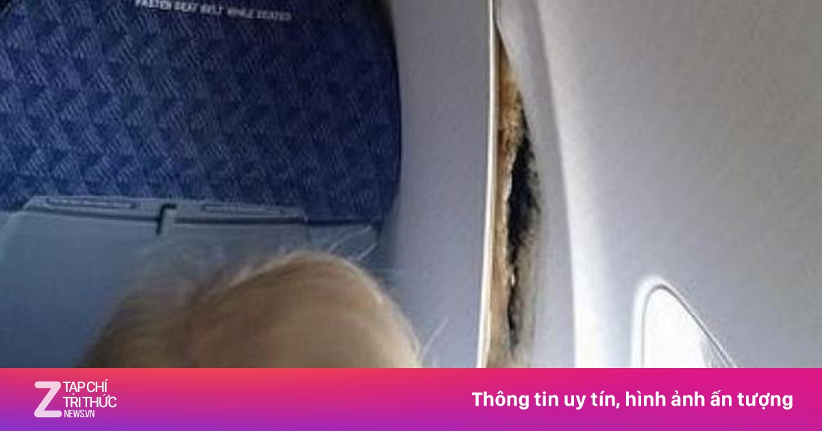 Thân máy bay Boeing 757 nứt giữa không trung - Thế giới - ZNEWS.VN