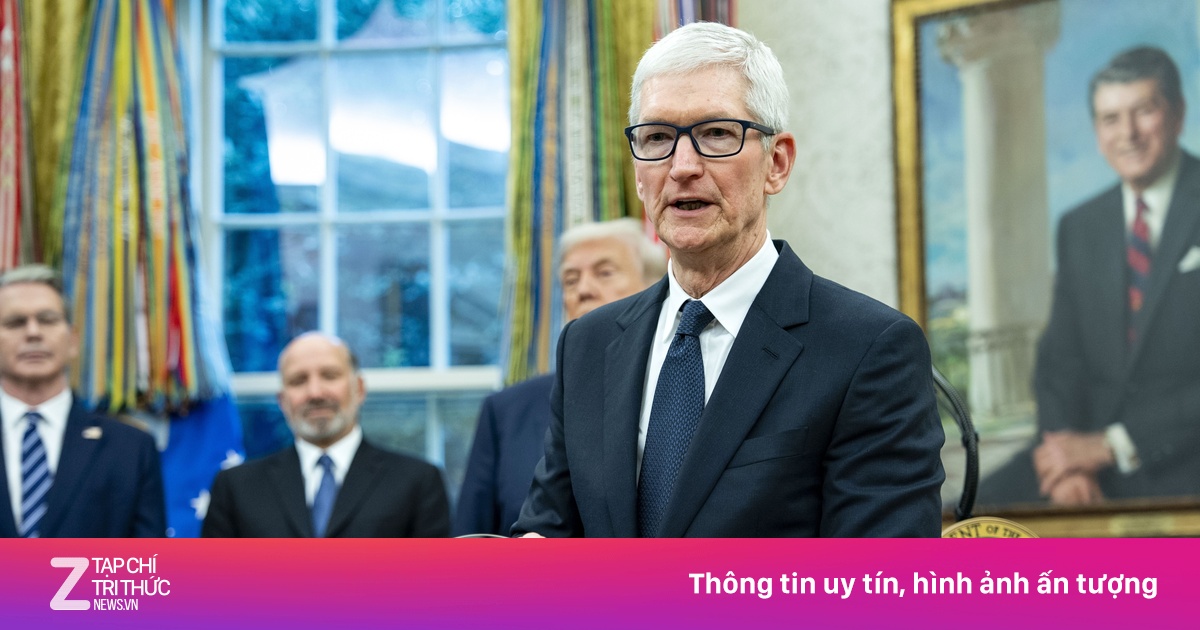 Tim Cook tặng quà gì cho Donald Trump khi đến Nhà Trắng? - Công nghệ ...