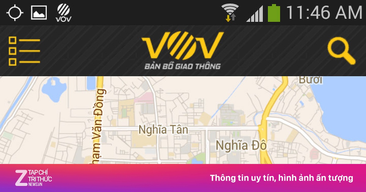 Ứng dụng VOV Bản đồ giao thông: Giải quyết nỗi lo tắc đường - Ứng dụng ...