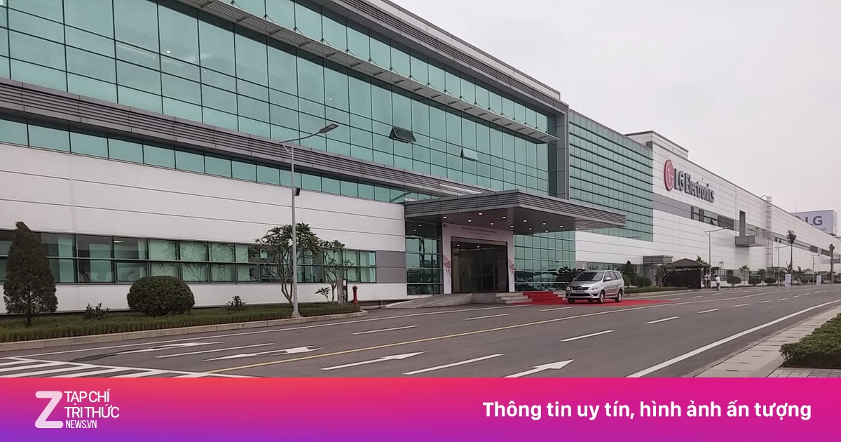 LG khai trương nhà máy 1,5 tỷ USD tại Hải Phòng - Công nghệ - ZNEWS.VN