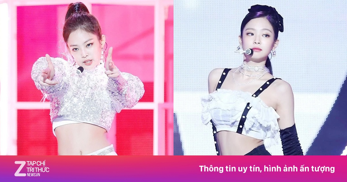 Jennie luôn biết cách ăn mặc khoe thân hình thon gọn trên sân khấu ...