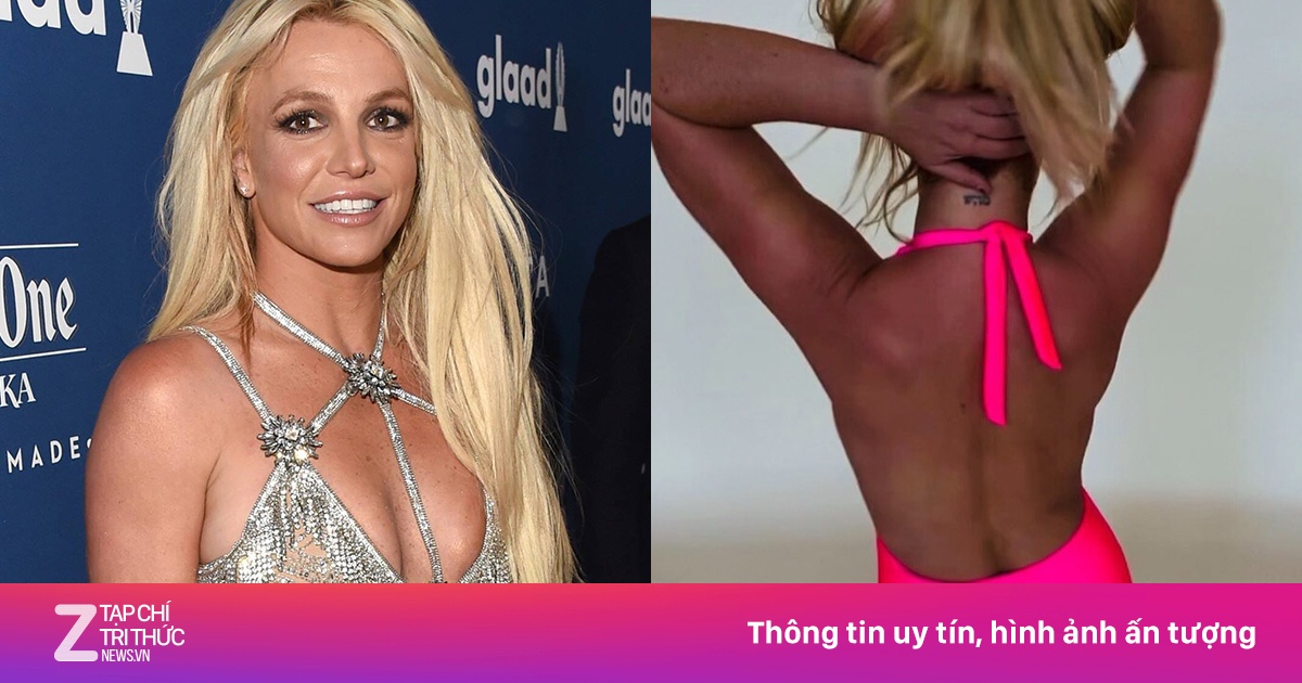 Britney Spears tiết lộ ý nghĩa hình xăm sau cổ - Làm đẹp - ZNEWS.VN