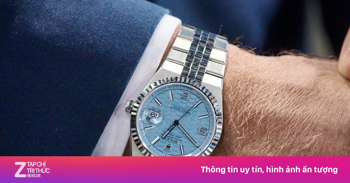 Cận cảnh đồng hồ 69.000 USD trên tay CEO Rolex | Znews.vn
