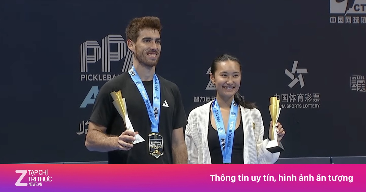 Alix Trương lại giành thêm HCV pickleball PPA Tour Asia cùng 1 ngày ...