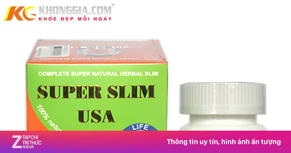 Lời khuyên khi sử dụng sản phẩm giảm cân Super Slim USA | Znews.vn
