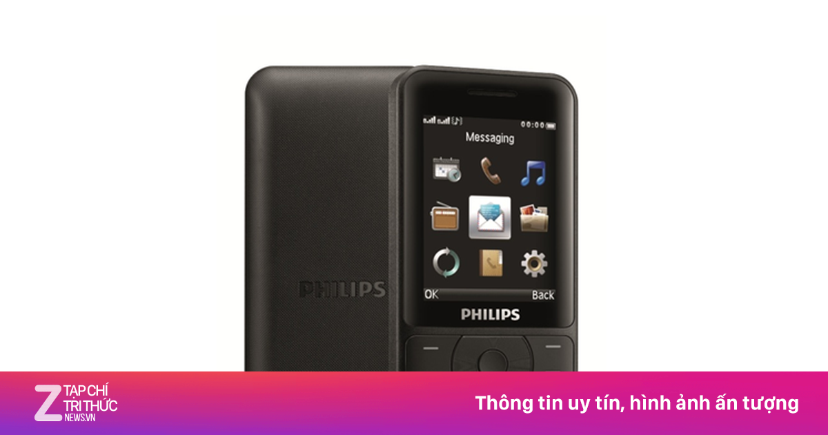 Philips Xenium E180 - điện thoại cho thời gian chờ 4 tháng | Znews.vn