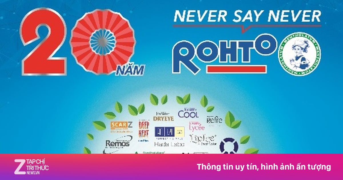 Rohto-Mentholatum Việt Nam kỷ niệm 20 năm thành lập - TTDN - ZNEWS.VN