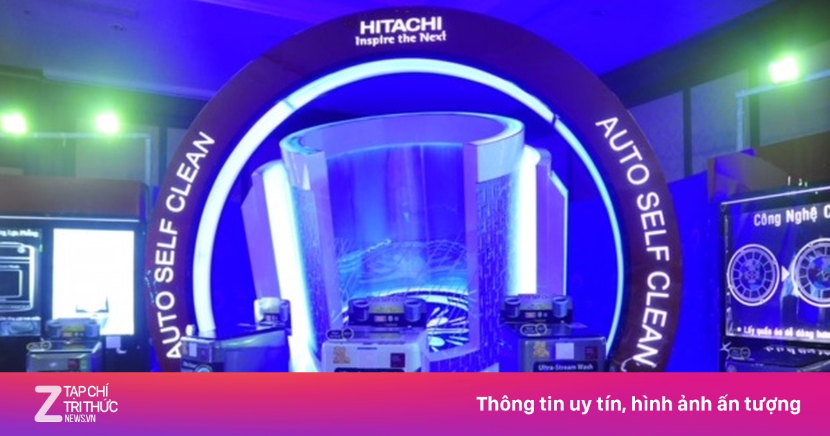 Hitachi ra mắt dòng máy giặt Dynamic-Stream Wash mới - TTDN - ZNEWS.VN