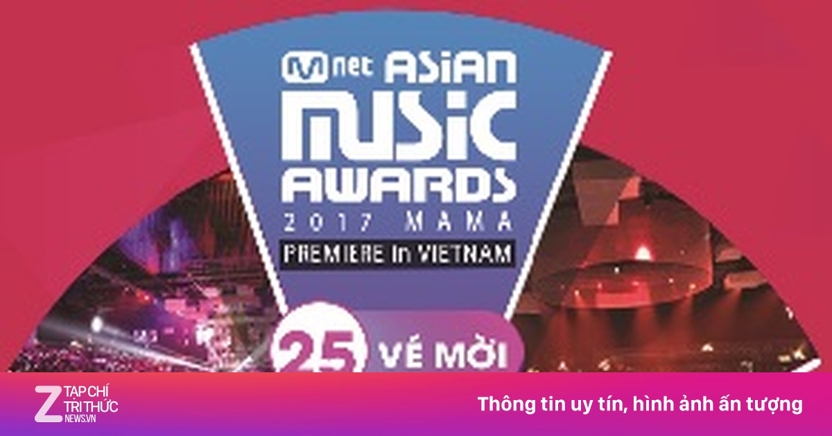 Nhận ngay vé MAMA 2017 miễn phí cùng Lock&Lock - TTDN - ZNEWS.VN