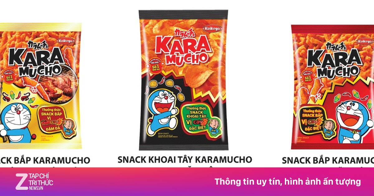 Snack cay ngon của Nhật Bản lần đầu đến Việt Nam - TTDN - ZNEWS.VN
