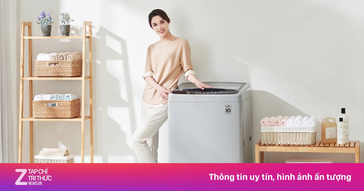 100% mẫu máy giặt LG 2017 sử dụng công nghệ Inverter - TTDN - ZNEWS.VN