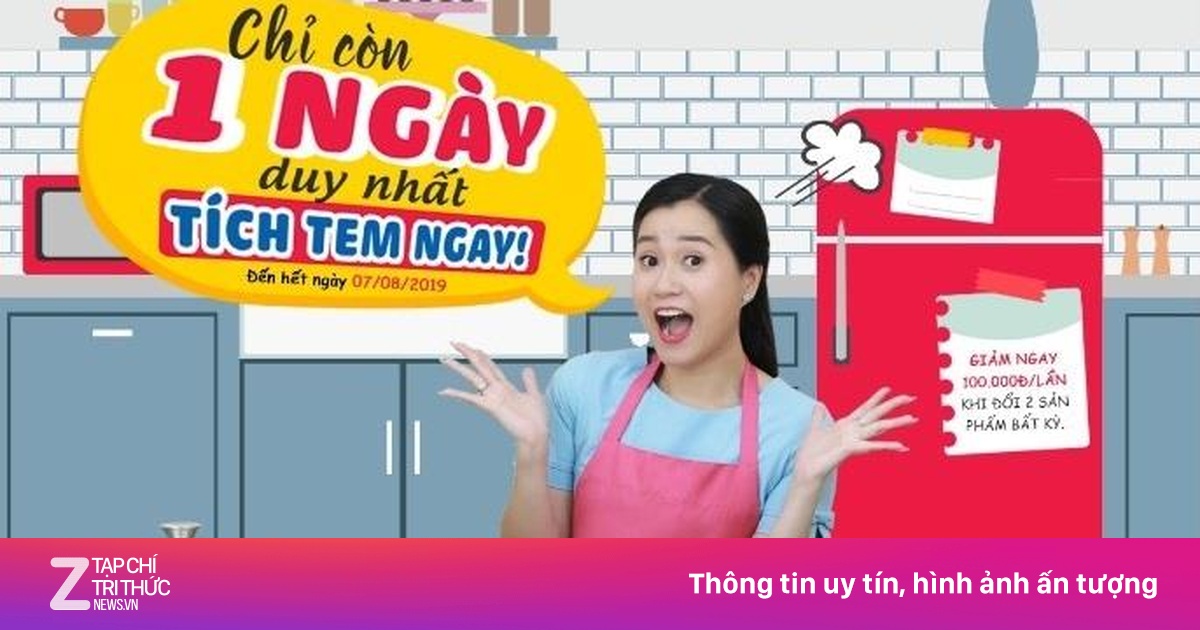 Người tiêu dùng chỉ còn một ngày để tích tem tại Co.opmart - TTDN - ZNEWS.VN
