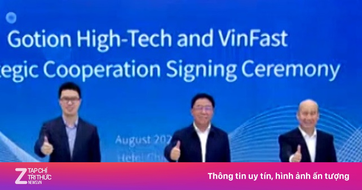 VinFast hợp tác Gotion High-Tech sản xuất pin LFP cho xe điện - Xe ...