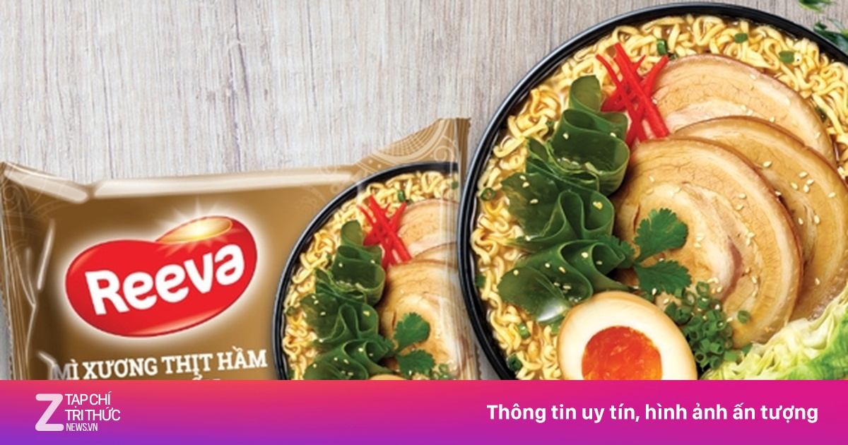 Mì Reeva với topping rong biển thật 100%, nước súp thơm ngon | Znews.vn