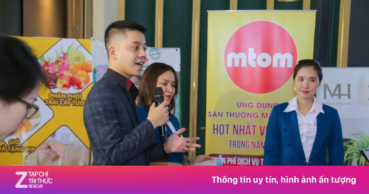 Sàn thương mại điện tử mTom ra mắt phiên bản mới - TTDN - ZNEWS.VN