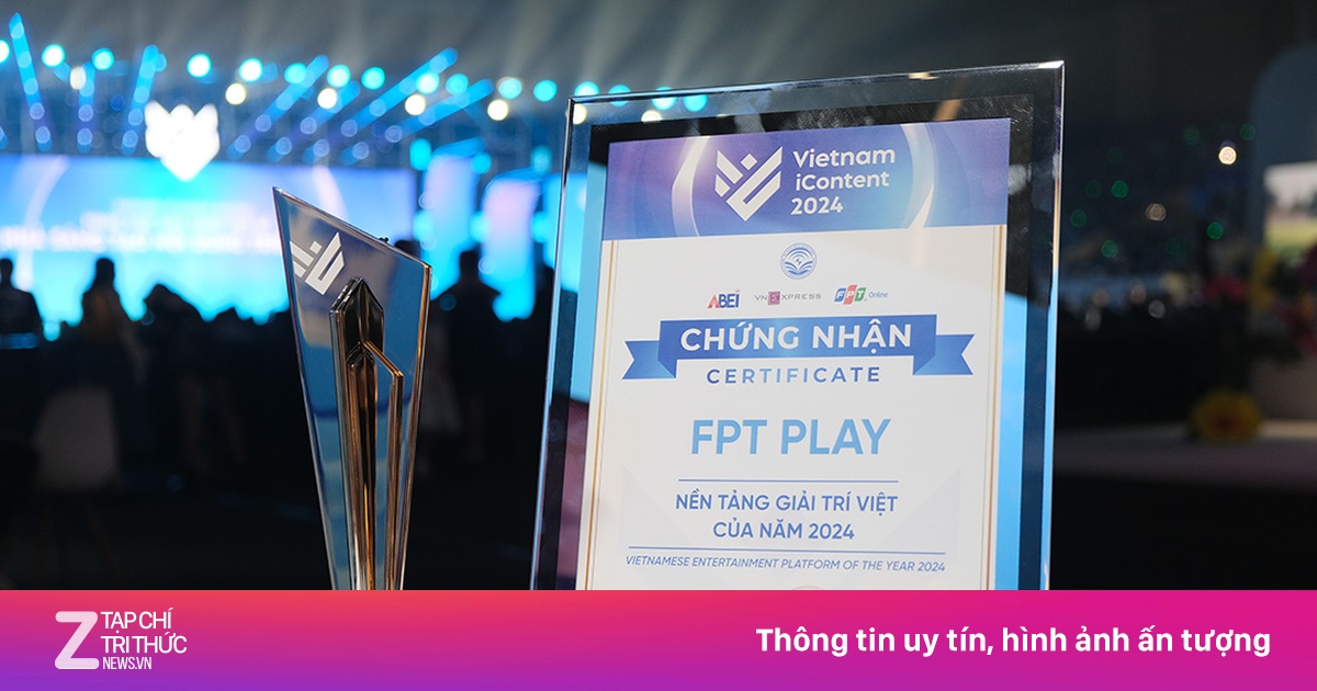 FPT Play thắng lớn tại giải Vietnam iContent 2024 | Znews.vn