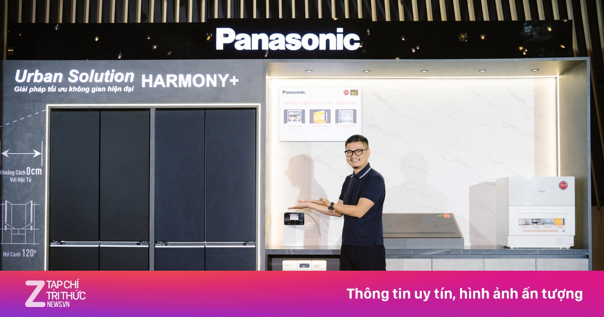 Panasonic ra mắt tủ lạnh âm tường Harmony+ Edition | Znews.vn