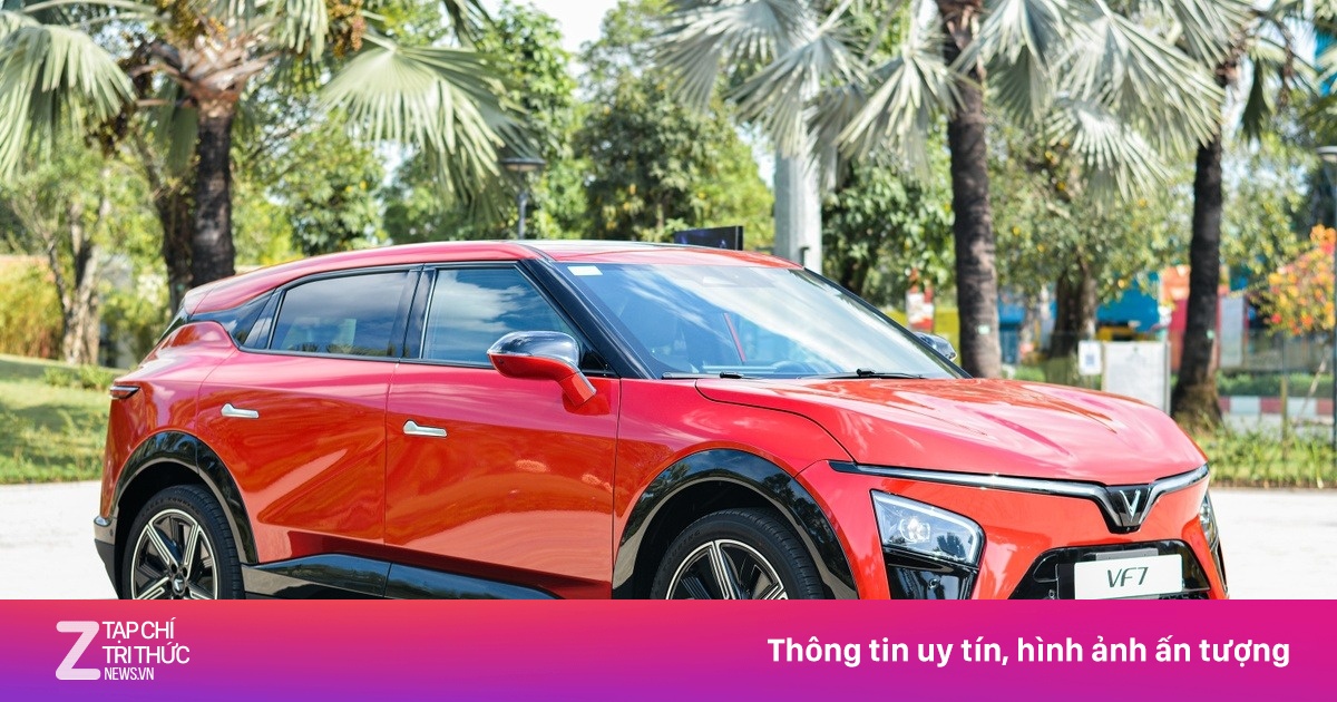 VinFast VF 7 - SUV gia đình 'ngon, bổ' trong phân khúc - Xe - ZNEWS.VN