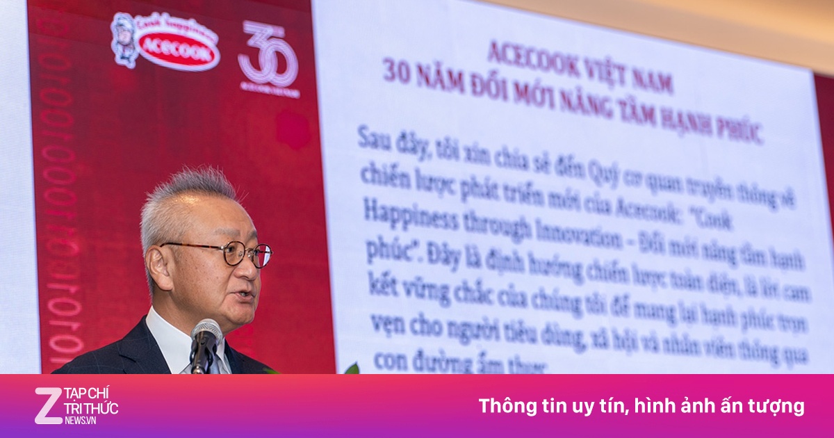 Acecook Việt Nam công bố chiến lược phát triển mới nhân kỷ niệm 30 năm ...