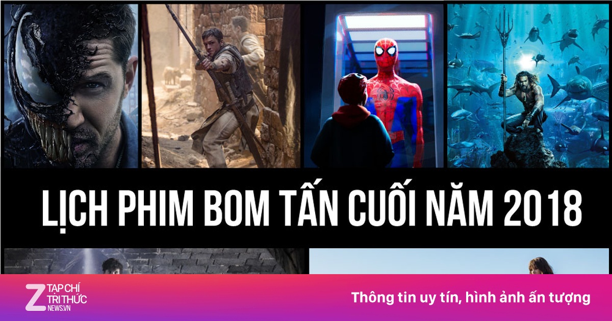 Lịch phim bom tấn cuối năm 2018 | Znews.vn