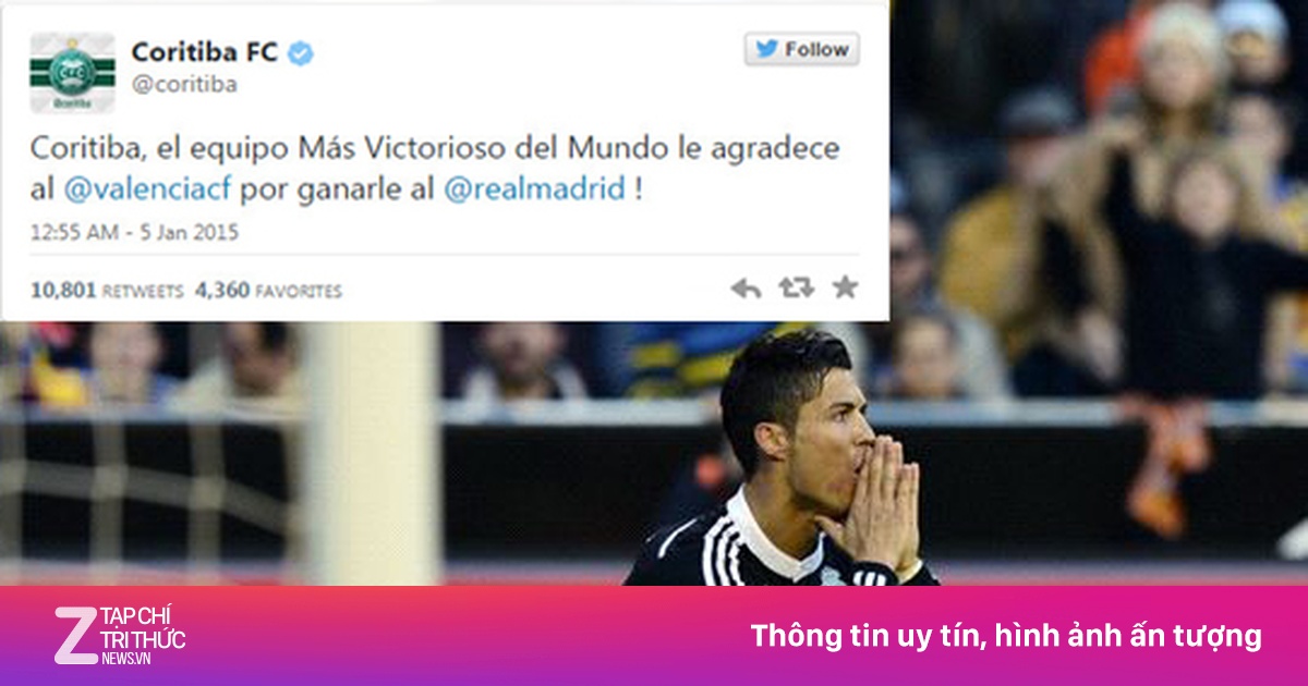 Đội bóng Brazil cảm ơn Valencia vì phá hỏng kỷ lục của Real - Thể thao ...