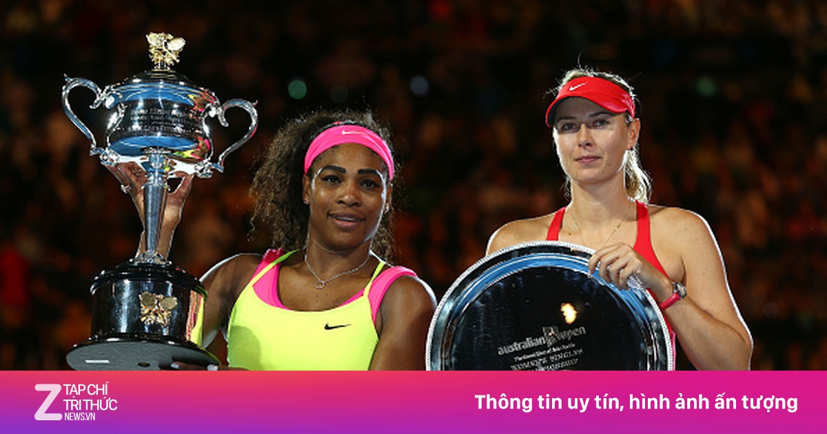 Hạ đẹp Sharapova, Serena lần thứ 6 vô địch Australian Open - Thể thao ...