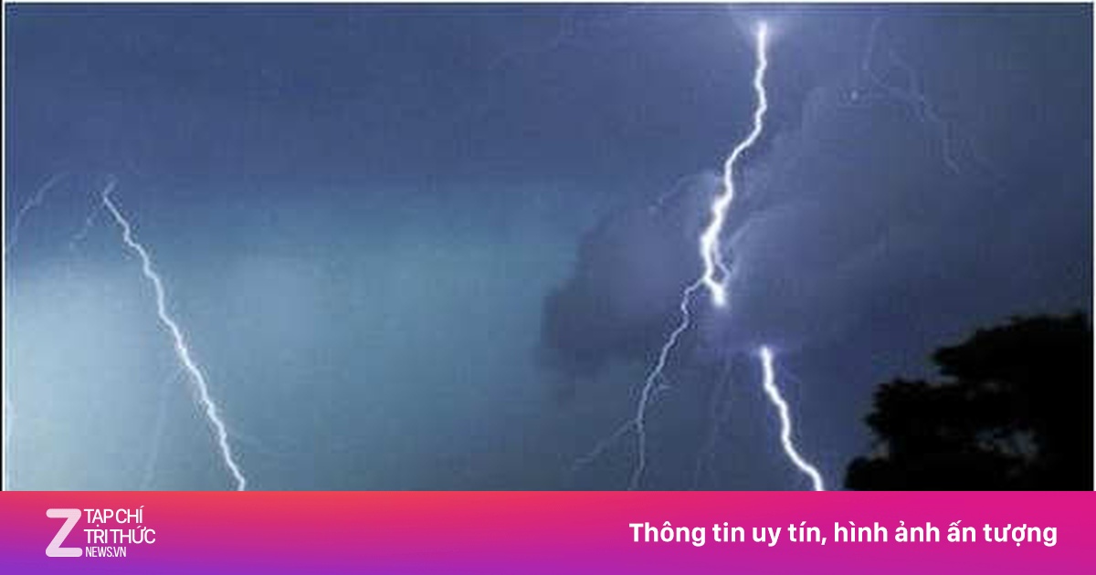 Sét đánh trúng 5 người đang đi chợ - Xã hội - ZNEWS.VN