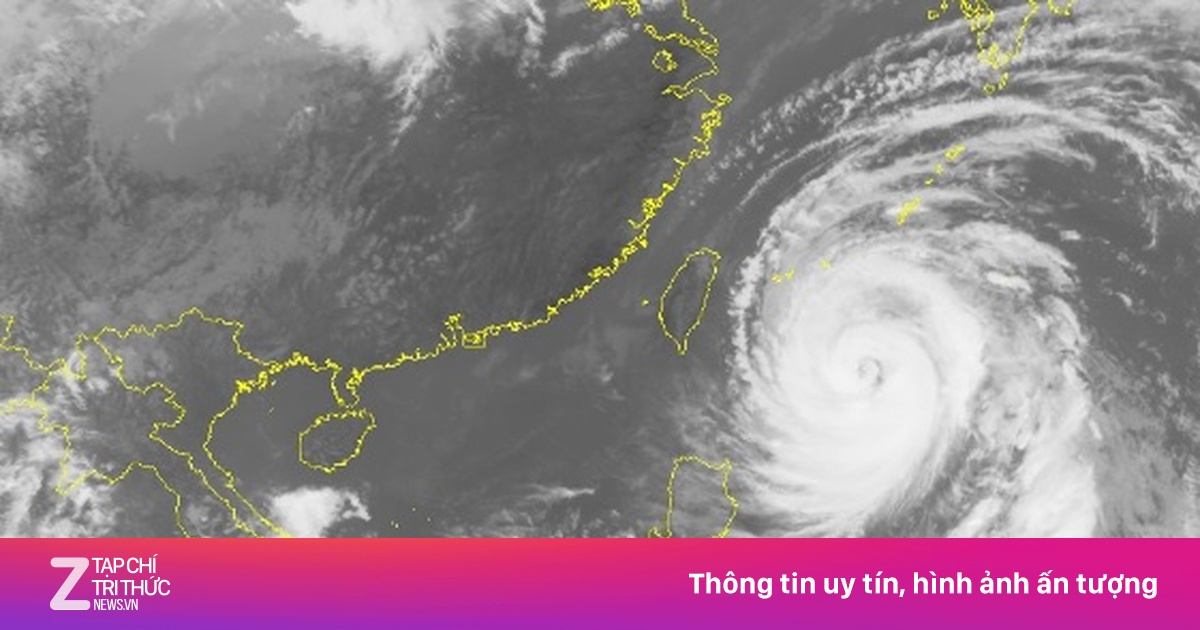 Bão Megi mạnh cấp 14 tiến gần Biển Đông - Xã hội - ZNEWS.VN